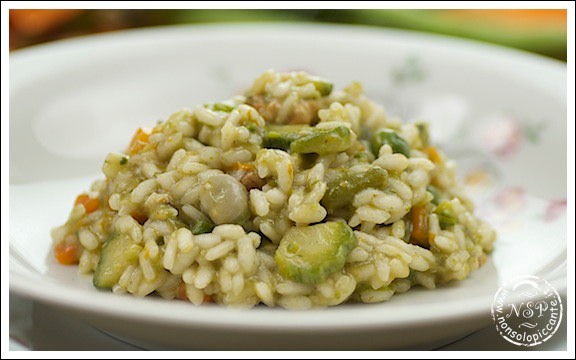 Risotto primavera - le ricette di nonsolopiccante.it